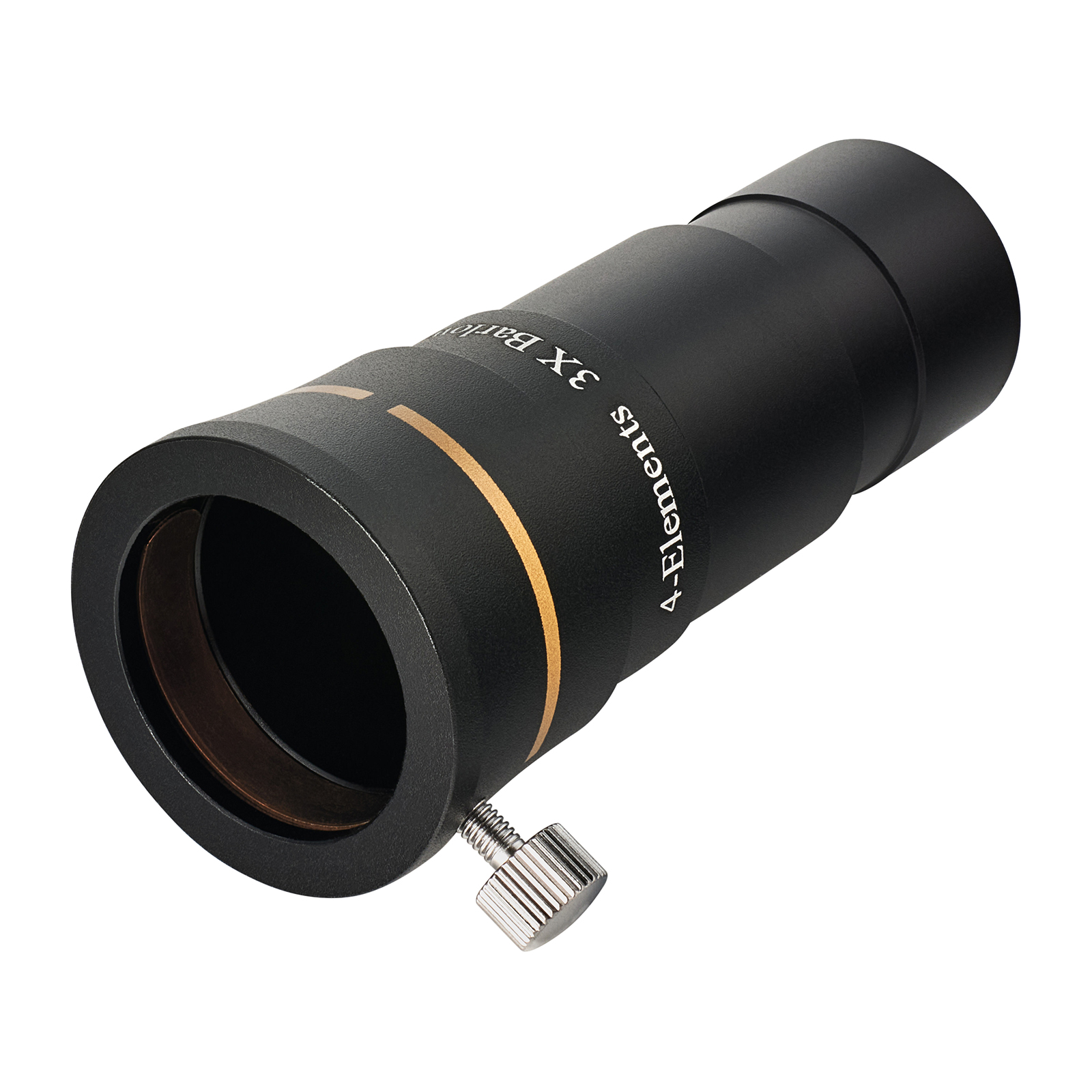 Astro Essentials Premium 1.25" 3x Barlow (4 Elements) | First Light Optics